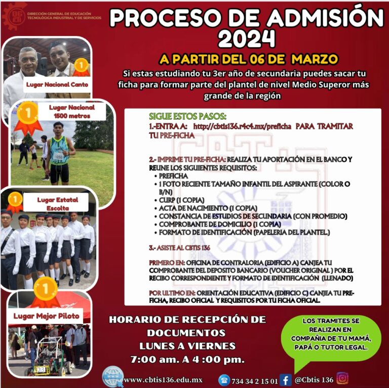 CBTis 136 – Sitio Oficial